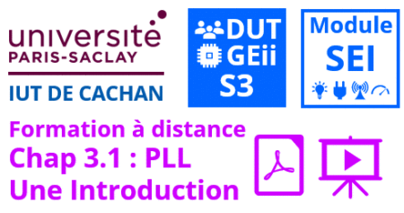 [S3 SEI] Boucle à verrouillage de phase : Introduction – Site de Stéphane POUJOULY – Enseignant ...